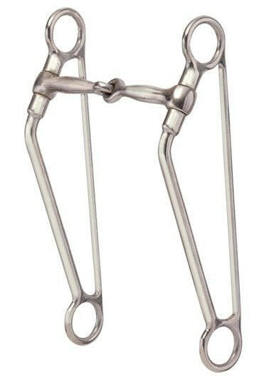 AHE Chrome Plated Loose Cheek Snaffle Bit | Corral Western Wear