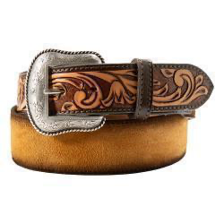 Nocona Men’s Hand Tooled Billets Western Belt | Corral Western Wear