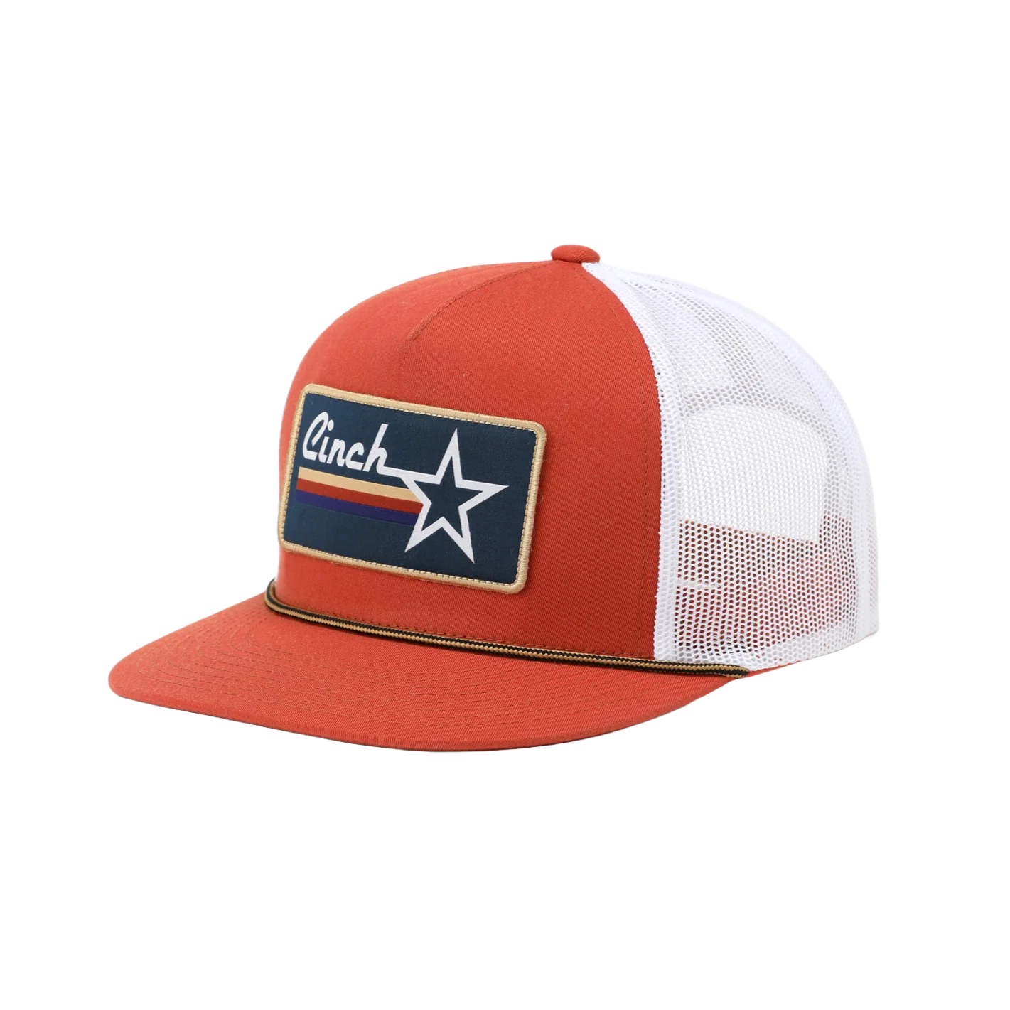 Cinch Men's Orange Logo Cap MCC0600206 | Corral Western Wear