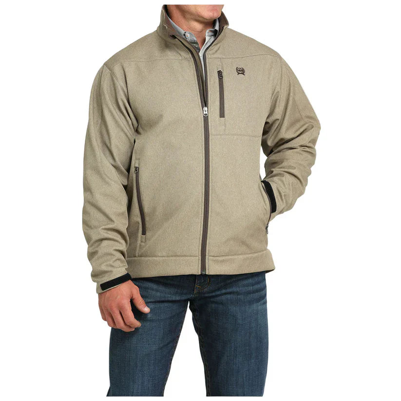Cinch Men's Bonded Stone Tan Jacket MWJ156714X | Corral Western Wear