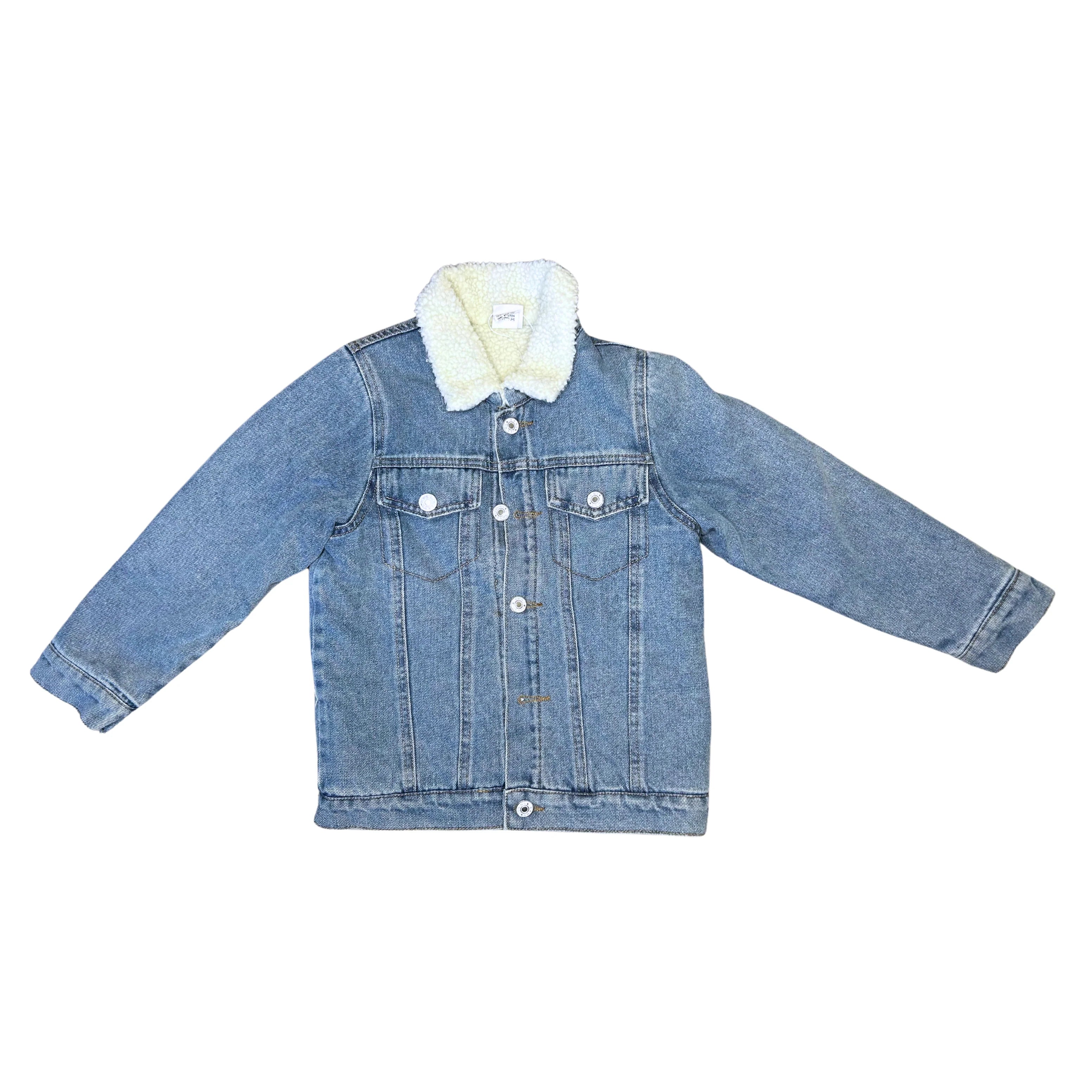 Shea Baby Boy's Denim Wool Jacket SBDJ02 | Corral Western Wear