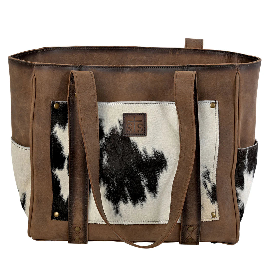 STS Ranchwear Cowhide Trinity Tote | Corral Western Wear