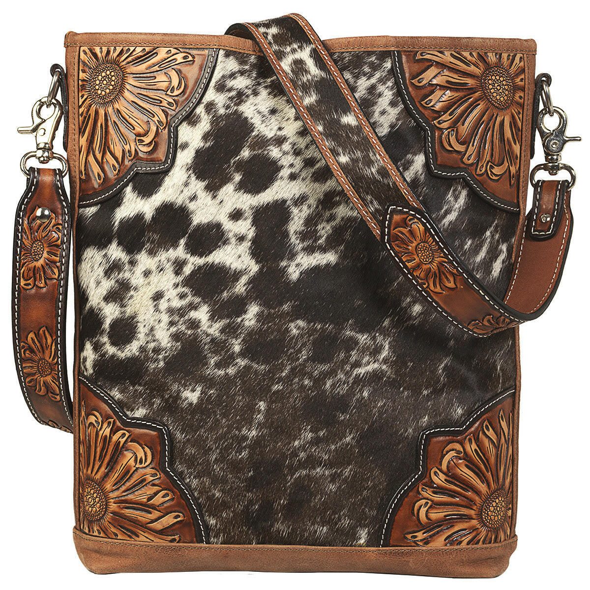Angel Ranch Spotted Calf Hair Conceal Carry Crossbody | Corral Western Wear