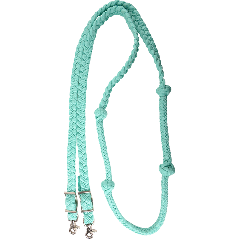 Martin Braided Mint Barrel Reins | Corral Western Wear