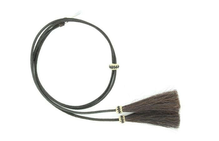 M&F Stampede Strings Lea Horse Hair Tails Black 0295301 – Corral ...
