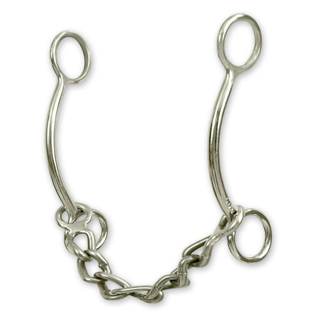 Classic Equine Goostree Barrel Simplicity Chain Gag Bit GTSBIT30 ...