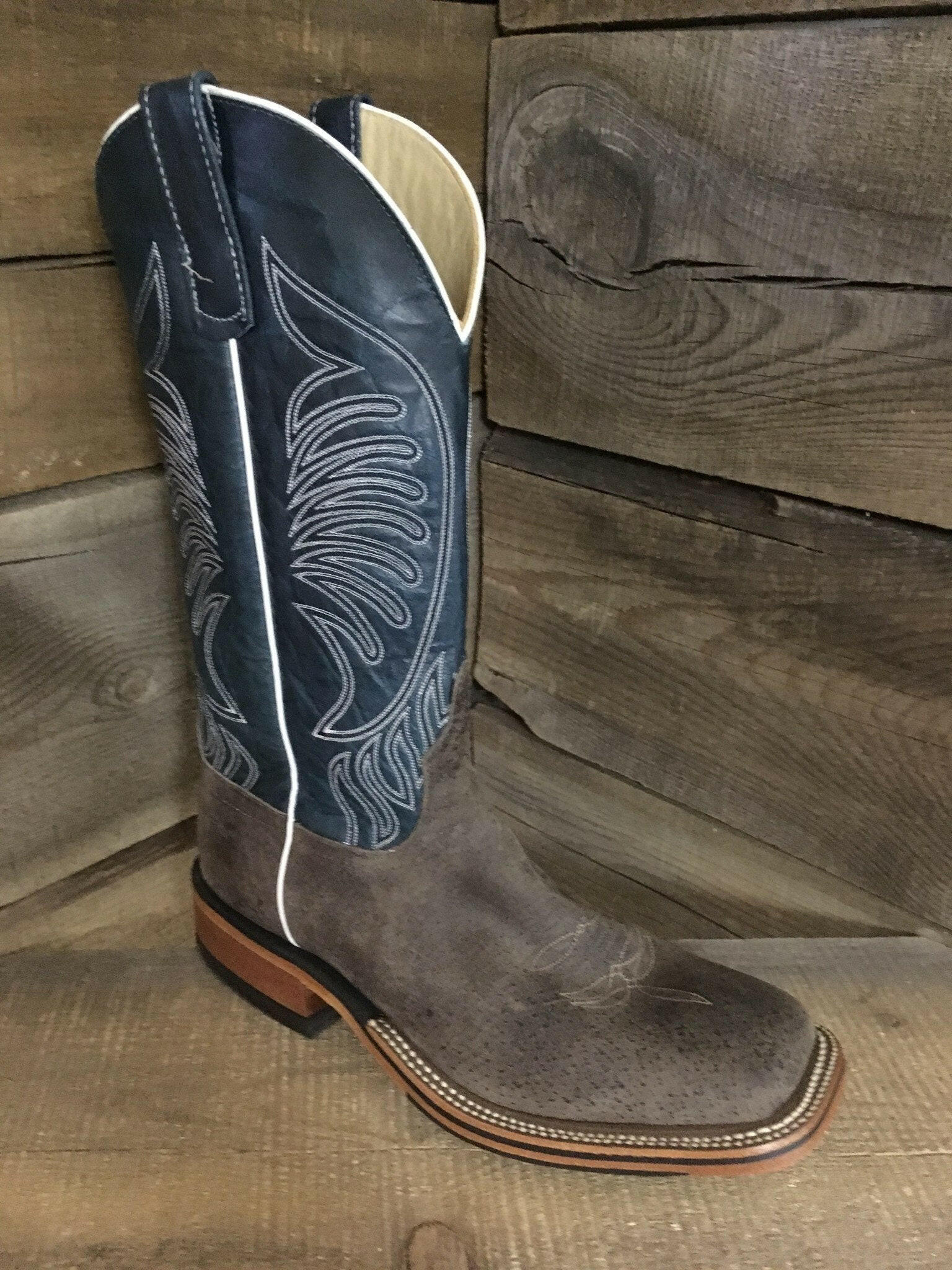 Anderson Bean Men's Charcoal Boar Boot 322033 | Corral Western Wear