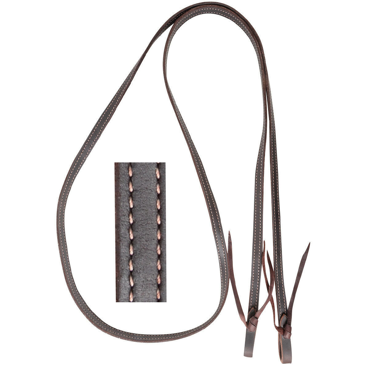 Martin Latigo Leather Roping Rein RR58LATDSW | Corral Western Wear