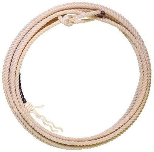 WILLARD ROPE 3 STRAND POLY CALF ROPE WHITE SYNCO | Corral Western Wear