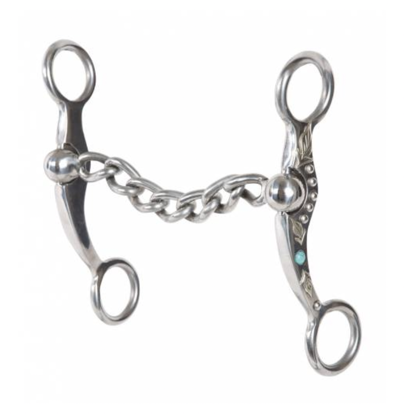 Professional's Choice Feather Shank Chain Bit PCB-132 | Corral Western Wear