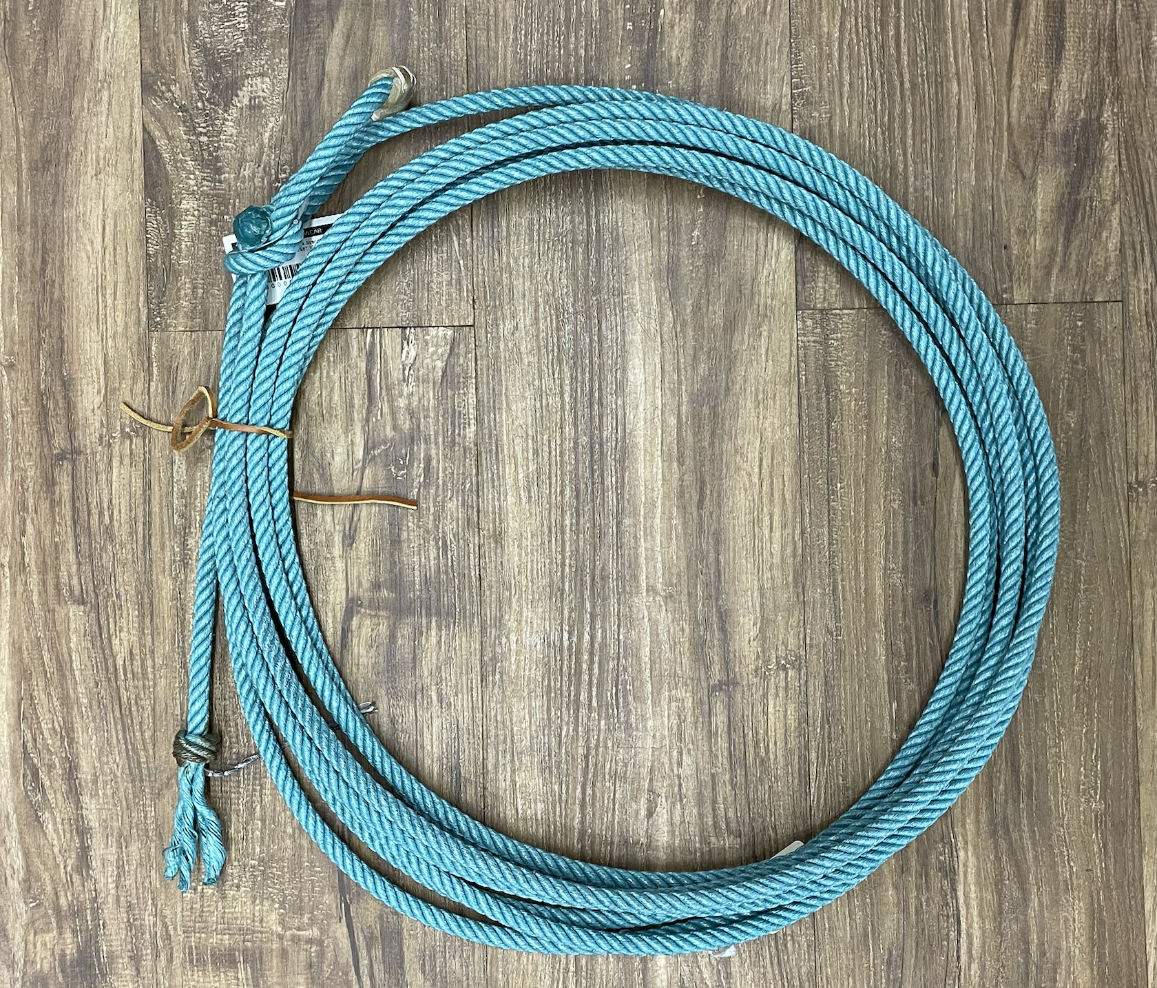 King Ropes 4 Strand 28' Aqua Calf Rope | Corral Western Wear