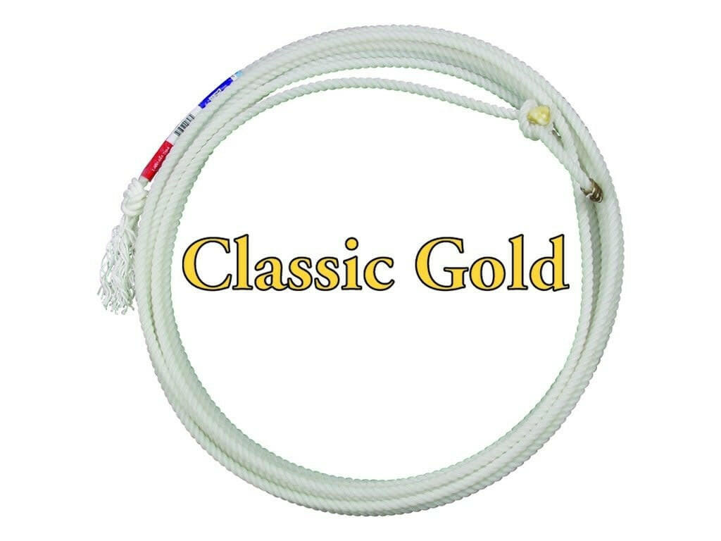Classic Gold Left Handed 35' Heel Rope | Corral Western Wear