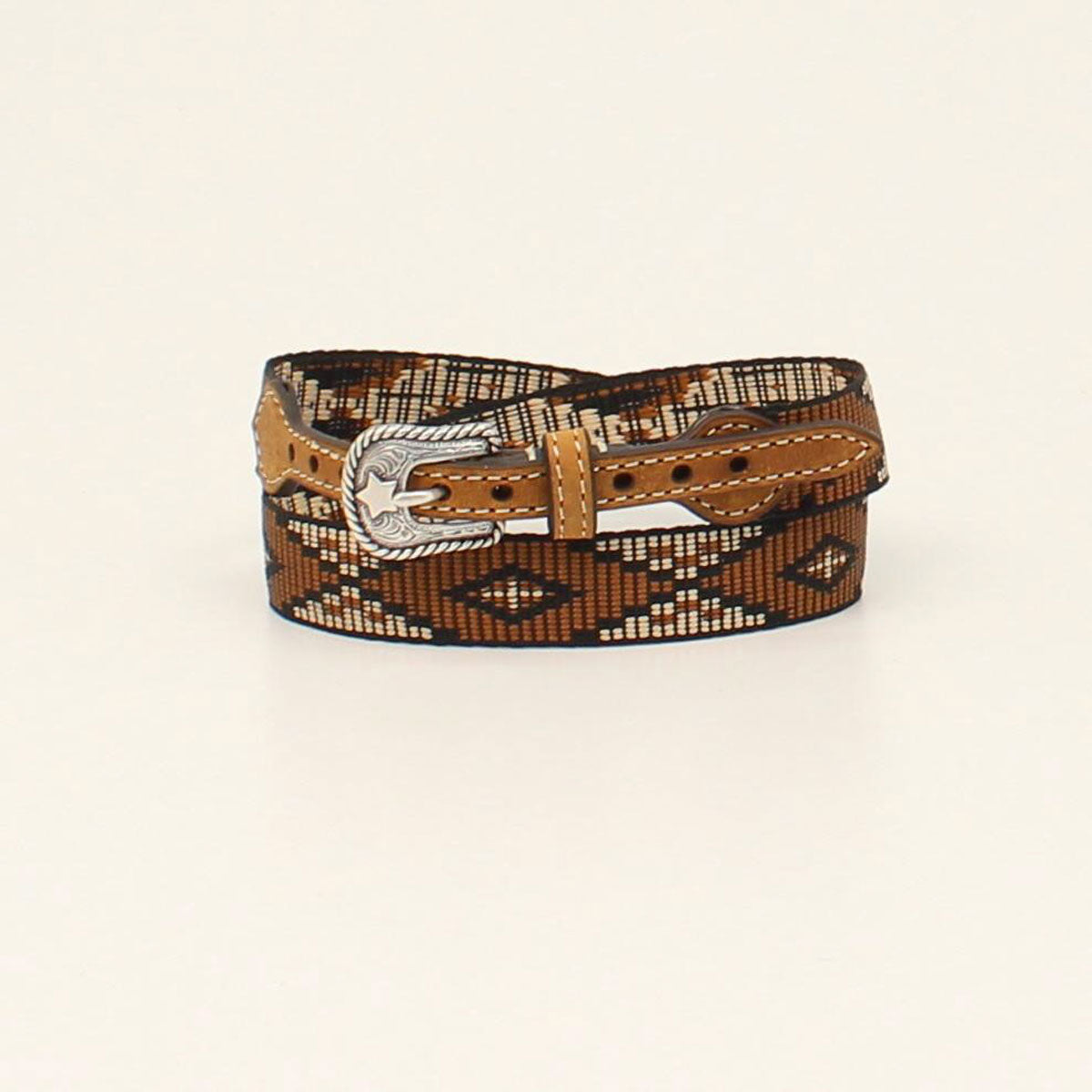 Twister Brown Ribbon Diamond Hat Band 0275502 | Corral Western Wear