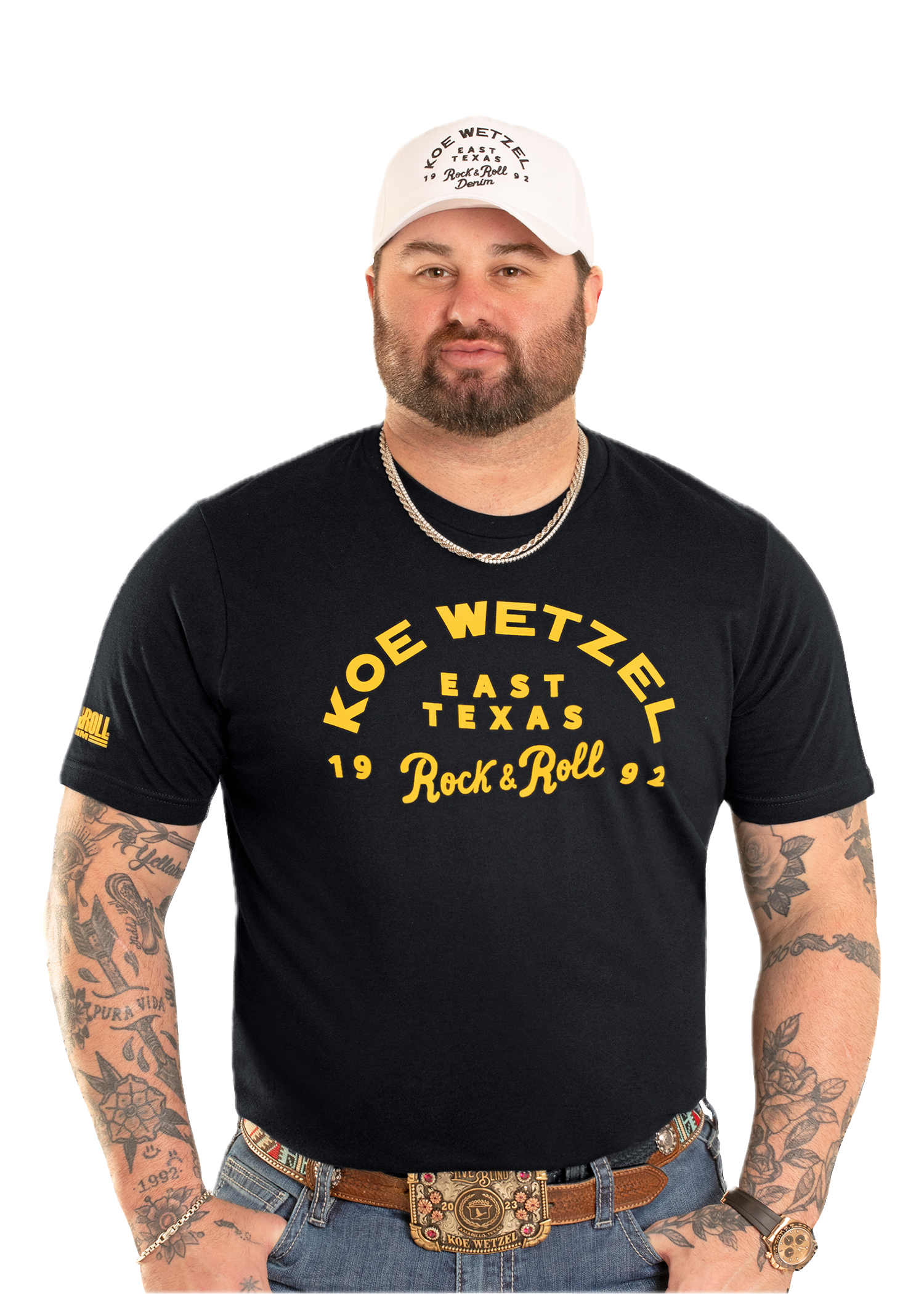 Rock & Roll Men's Joe Wetzel Graphic Tee BU21T08753 | Corral Western Wear